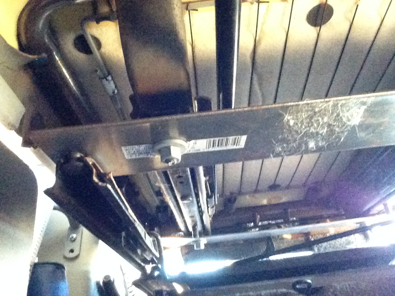 metal bar across 2 – It's not a slow car, it's a fast house